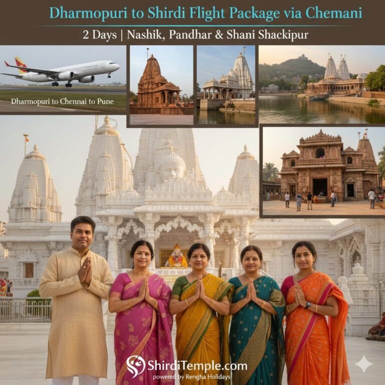 Dharmapuri to Shirdi Flight Package via Chennai | 2 Days | ShirdiTemple ...